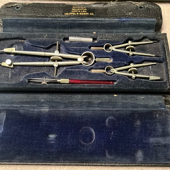 Office | Vintage Keuffel Esser Co Drafting Kits As Is Cases Are Beat Up ...